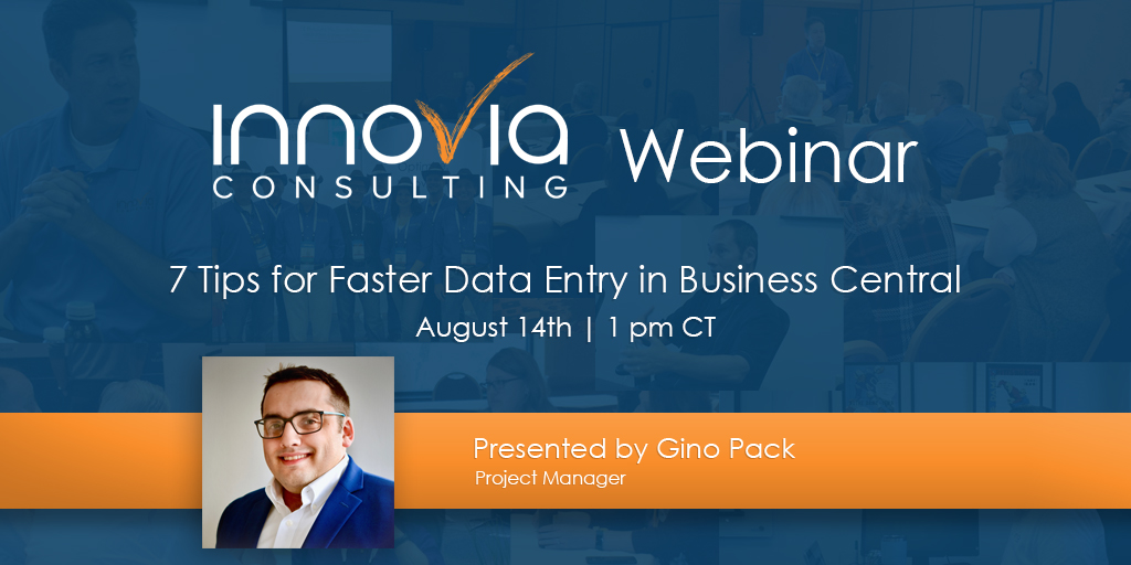 7 tips for faster data entry in Business Central Webinar on Demand