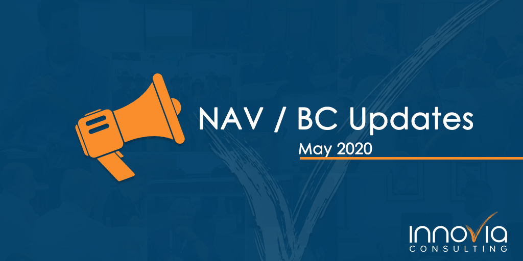 BC/NAV Cumulative Updates for May 2020